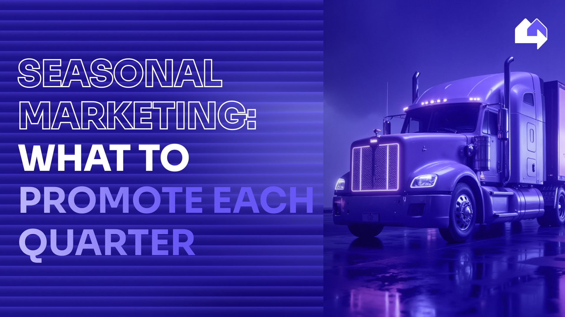 Seasonal marketing: What to promote each quarter